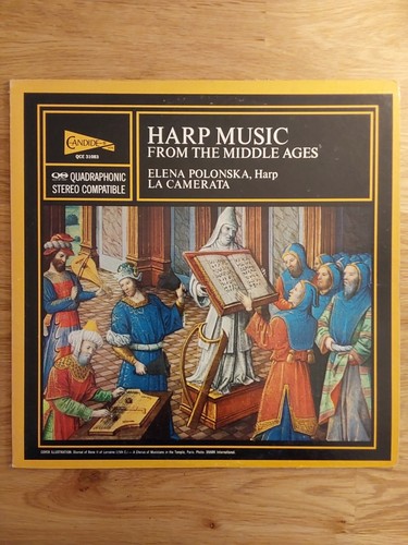 Harp Music From The Middle Age, Elena Polonska, La Camerata, Vinyl, LP ...