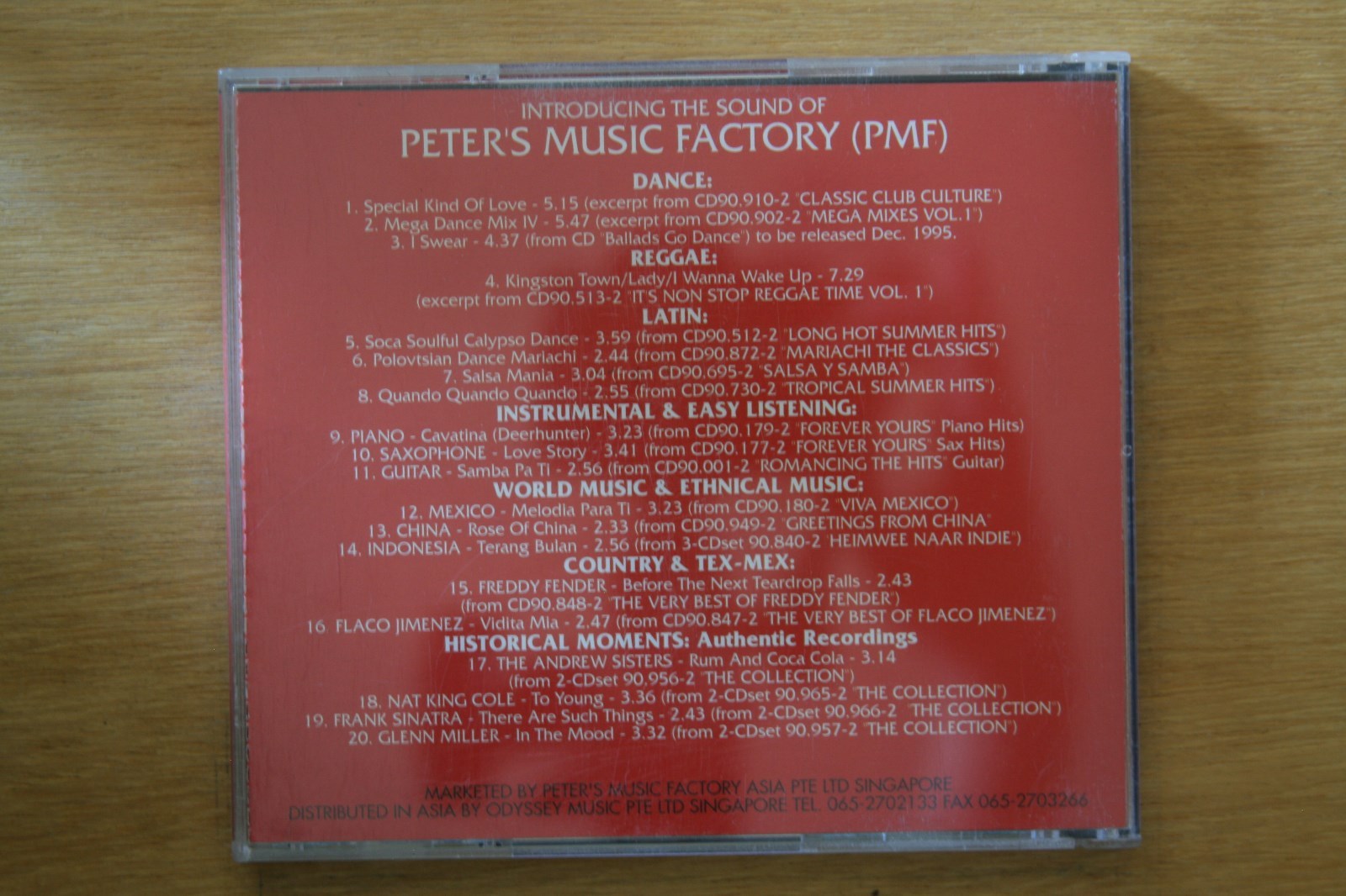 PMF Records - CD Sampler (C194) | eBay