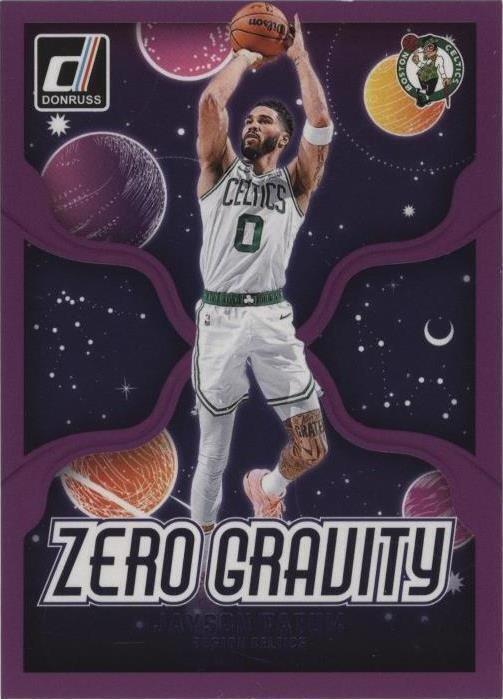 2024-25 Panini Donruss - Zero Gravity Jayson Tatum #1 Press Proof ...