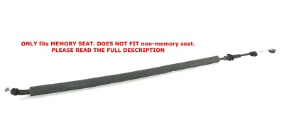 MINI Bowden Front Seat Back Tilt Release Cable MEMORY SEAT ONLY!!! R55 ...