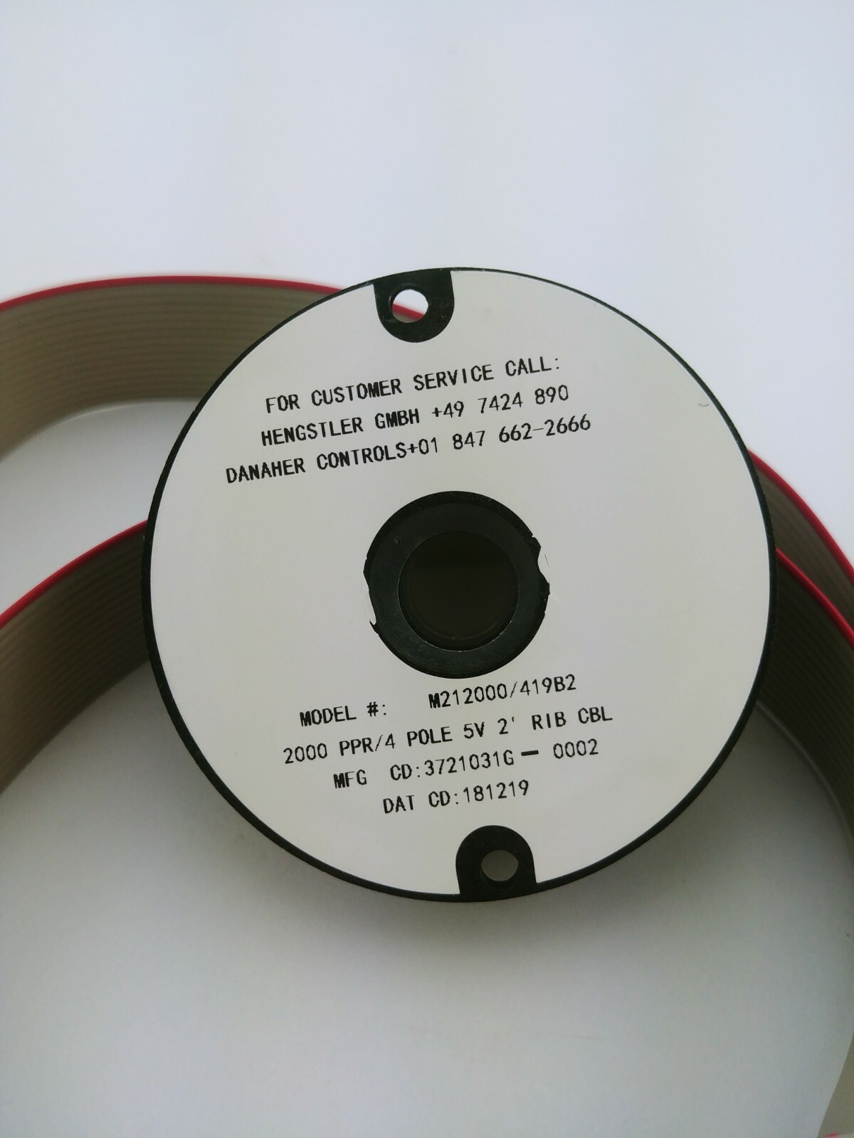 ENCODER, DANAHER, 2000-LINE, 2 FT RIBBON CABLE, M21-2000/4-19B2 | eBay