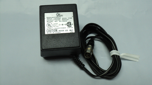 Genuine CUI Stack Power Adapter Model DV-9500 DPD090050-P5 9v DC 500ma ...