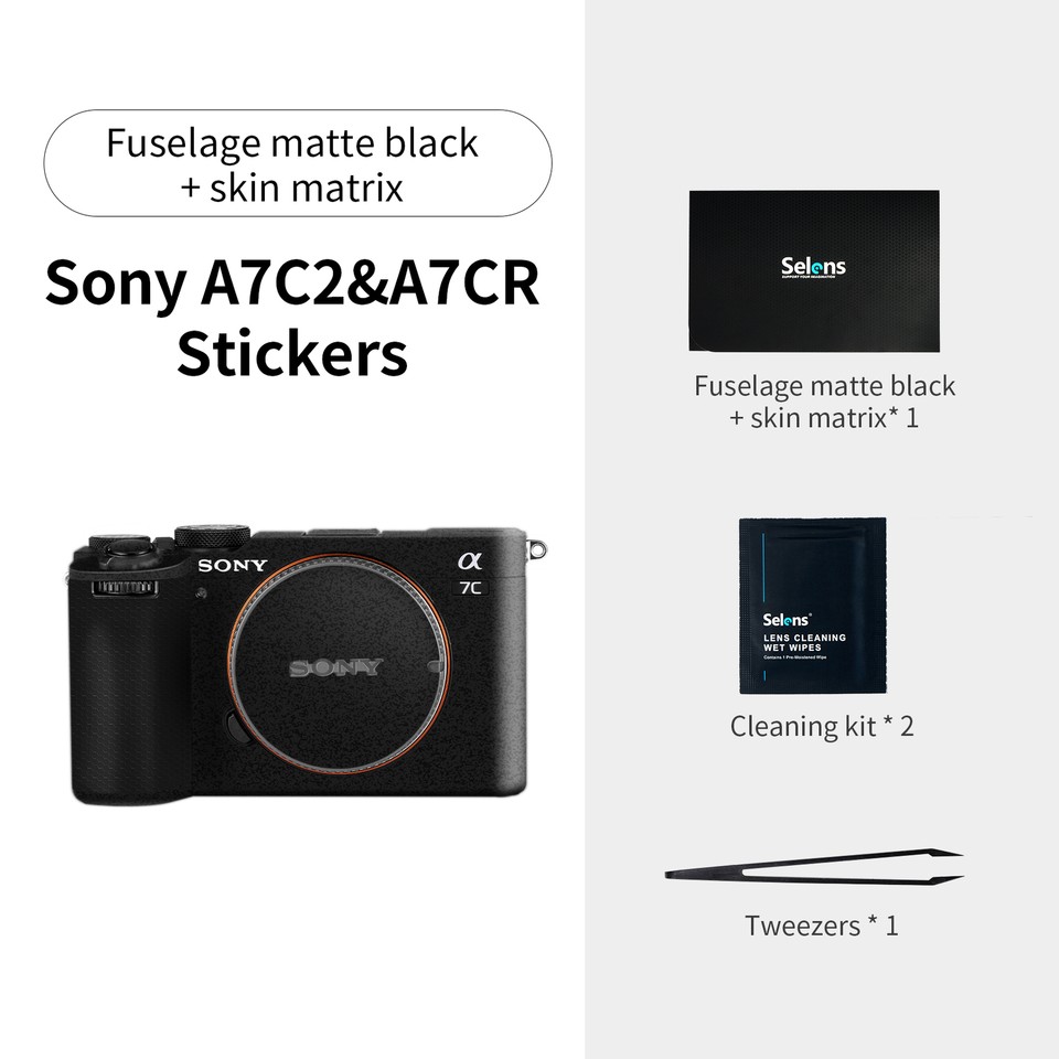 Anti Scratch Wrap Skin Film Camera Body Protective Sticker For Sony ...