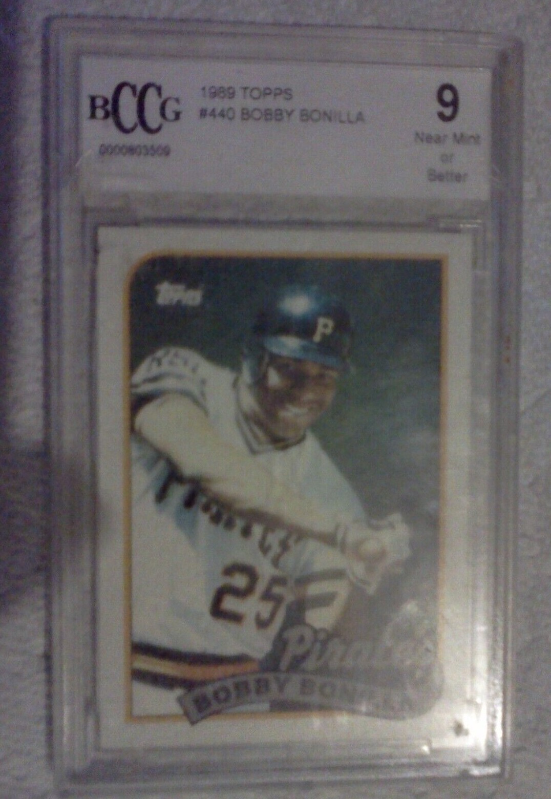 1989 TOPPS #440 BOBBY BONILLA BCCG NEAR MINT GRADE 9 BASEBALL CARD | eBay