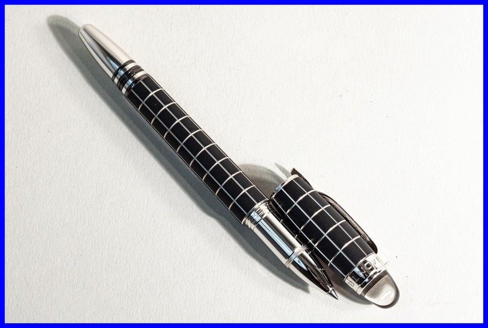 Perfect Montblanc Starwalker 08856 Rollerball, Platinum Rubber Line ...