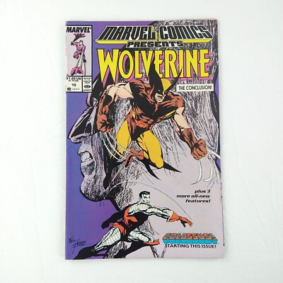 Marvel Comics Presents Wolverine #10 NEWSSTAND (1989 Marvel Comics) | eBay