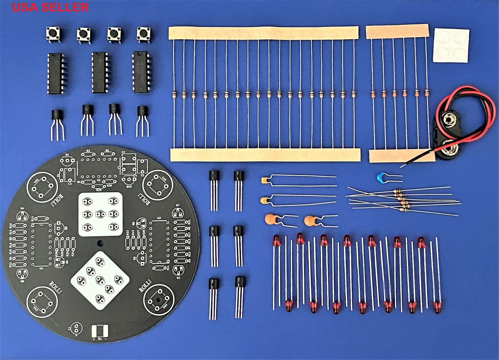 Electronics Soldering Practice Circuit Board Kit - Electronic Dice | eBay