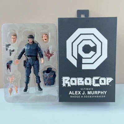 NECA Robocop Alex Murphy OCP Uniform 7" Ultimate Action Figure Model ...