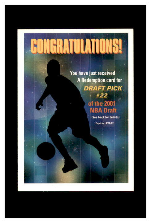2001 Nba Draft