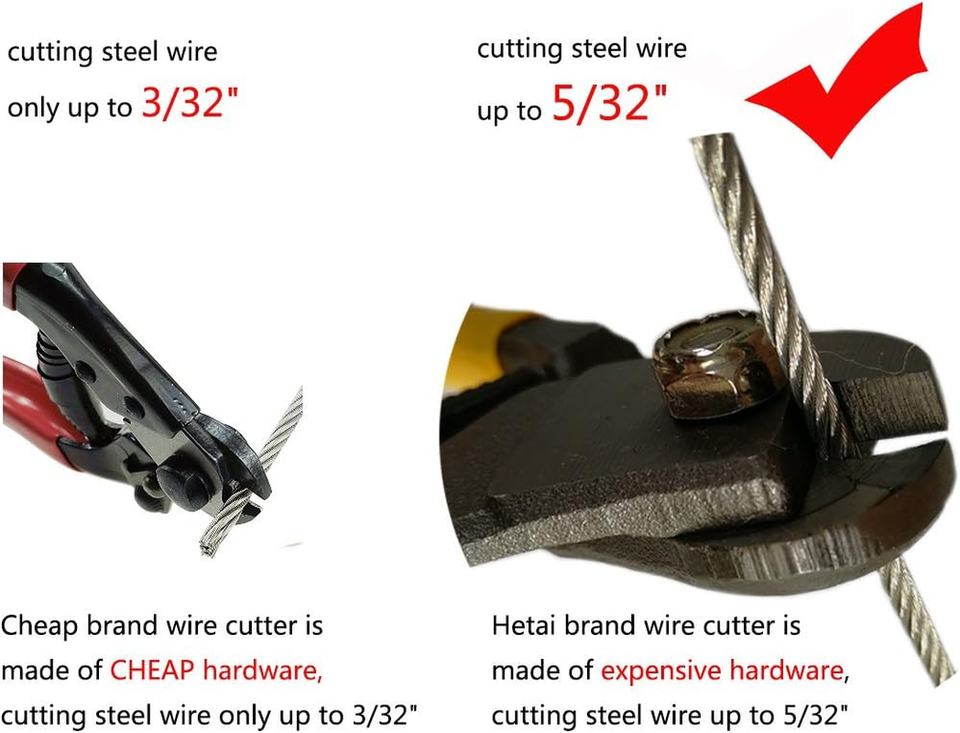 Heavy Duty Wire Cutters Steel Cable Cutter Wire Rope Cutter Aircraft ...