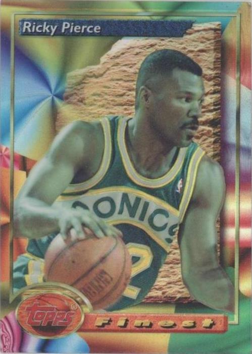 1993-94 Topps Finest - Ricky Pierce #5 Refractor for sale online | eBay