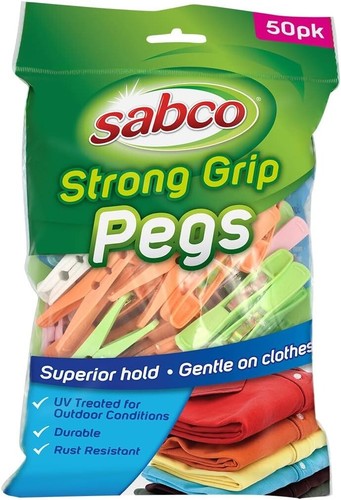Sabco Reva Assorted Clothes Pegs, 50 Piece | eBay Australia
