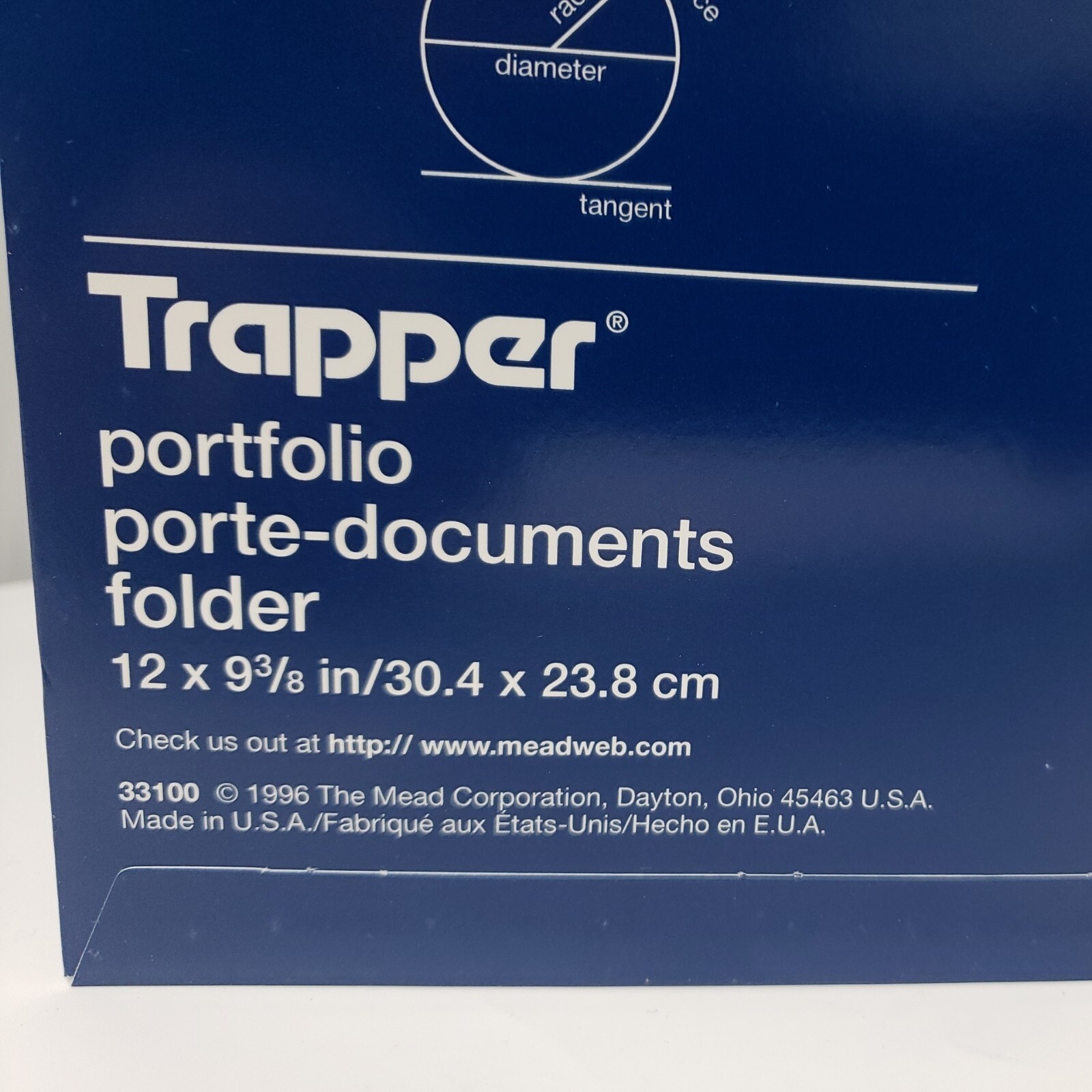 Vintage 90’s Mead Trapper Keeper Portfolio Folders lot of 2 Blue Red | eBay