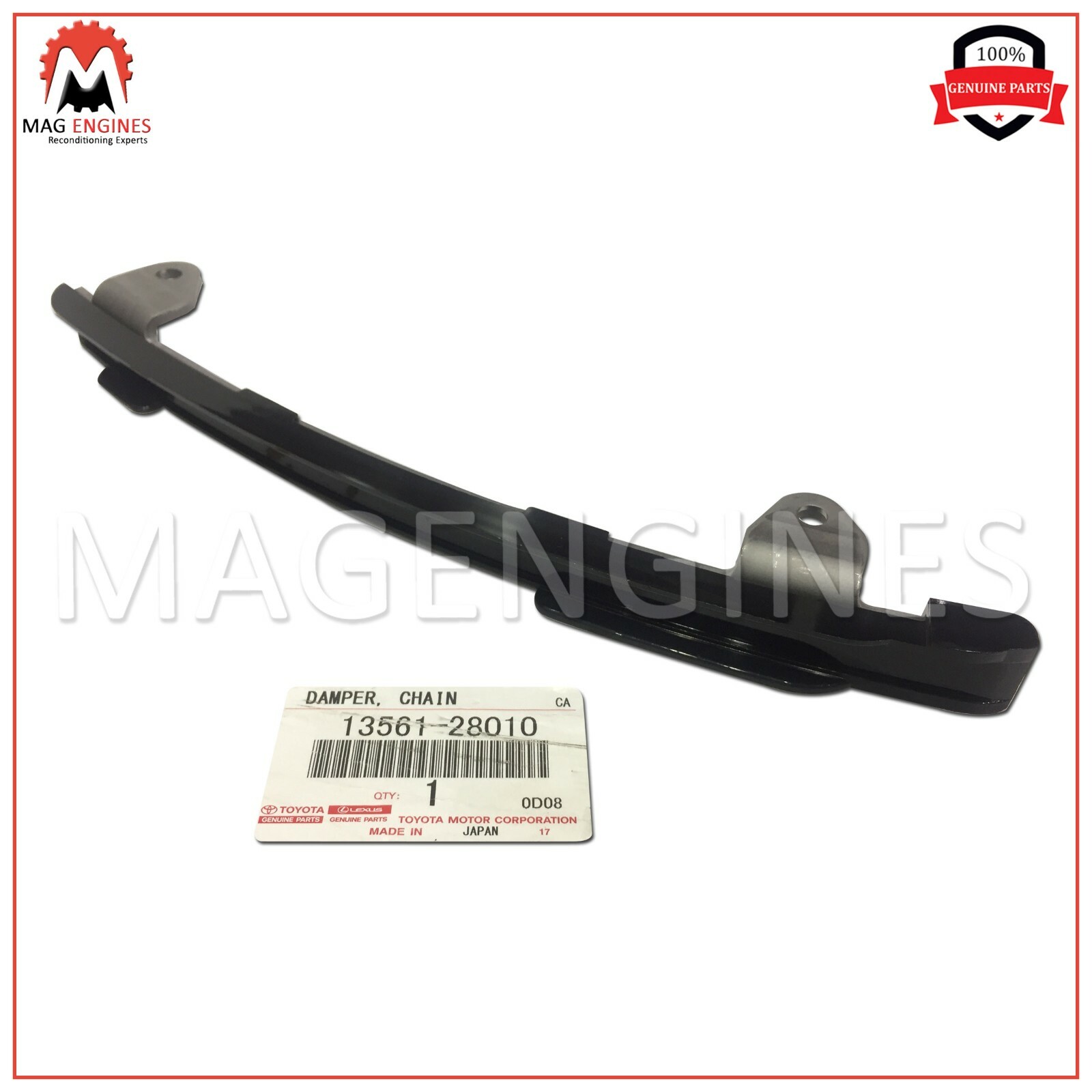 13561-28010 GENUINE OEM DAMPER, CHAIN VIBRATION, NO.1 1356128010 | eBay