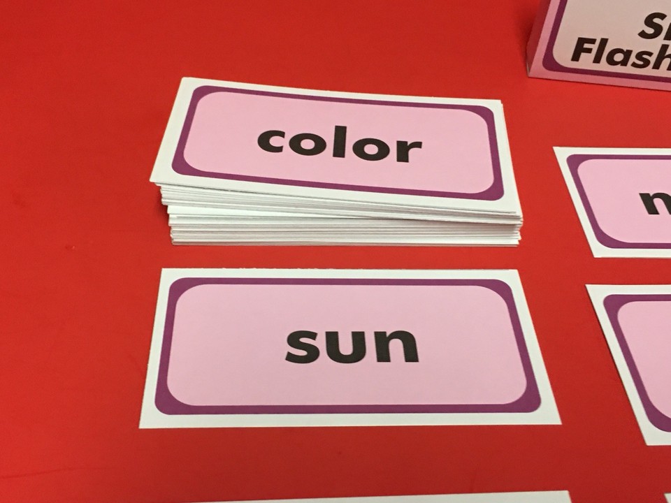 Fry's Fourth Hundred Words - Reading - Fry Sight Word Flash Cards - 100 ...