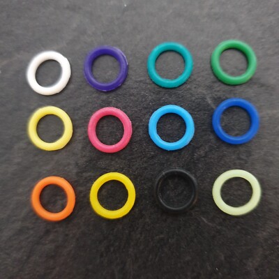 1-100 Pack | Fishing Rings 10mm Round Circle Grommet Hoop Loop O Carp ...