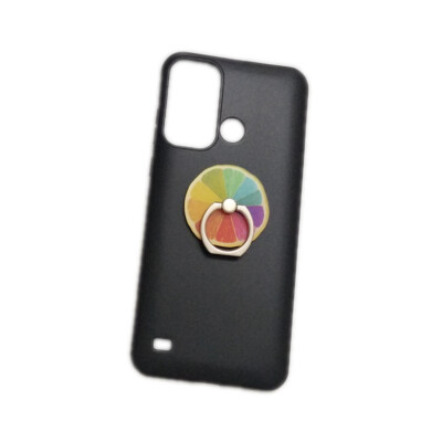 For Optus X Delight 2 3D Lemon Finger Ring Stand Holder Soft TPU Phone ...
