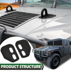 Hood Seal Set Fit For Humvee Hummer H1 M998 M1045 M1114 M1151 M1123 | eBay