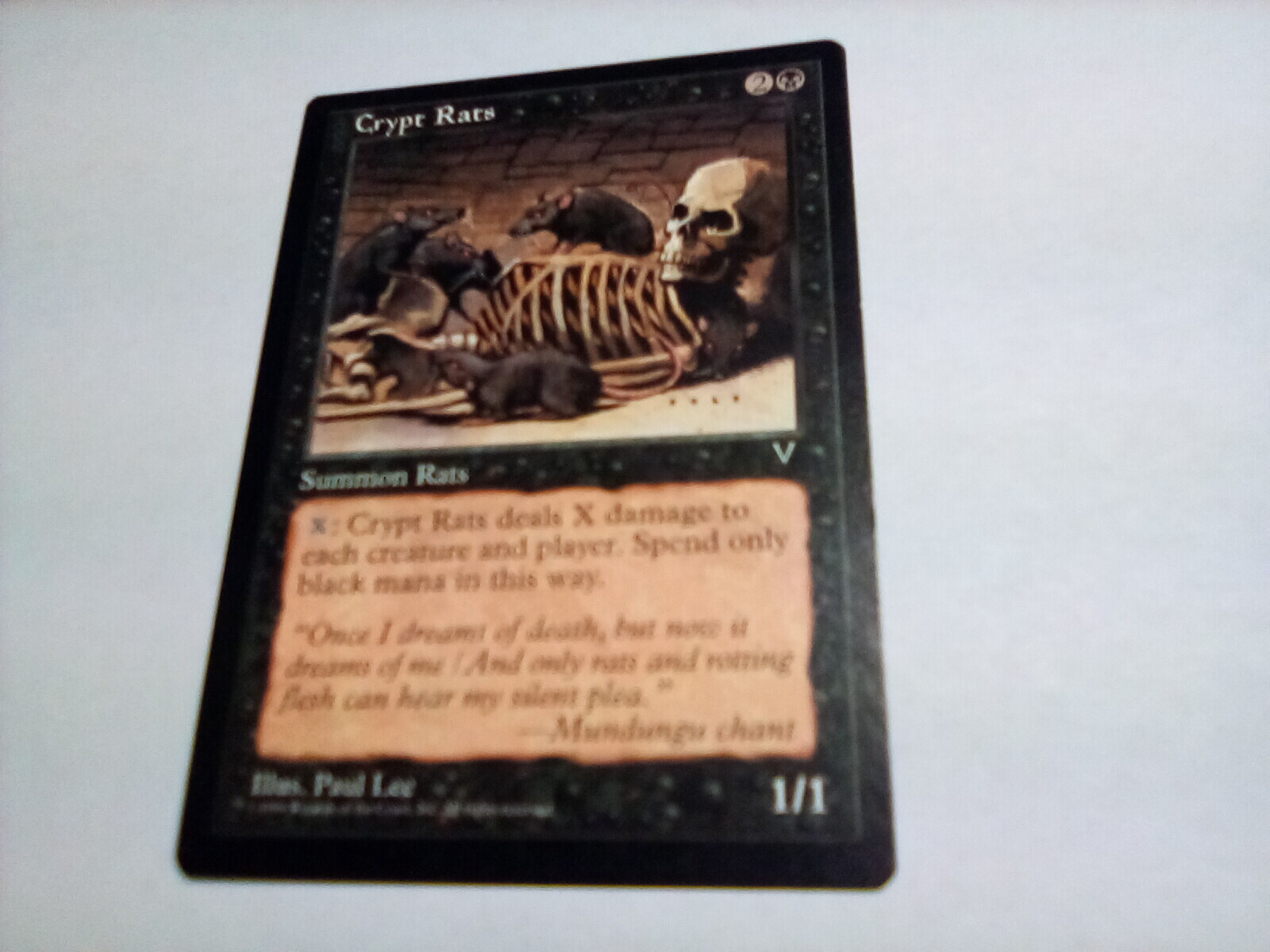 *CRYPT RATS* Visions VLP-NM MTG Magic Gathering | eBay