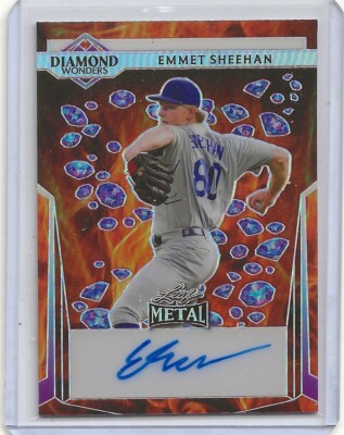 2023 LEAF METAL #DW-ES1 EMMET SHEEHAN BRONZE DIAMOND WONDERS AUTO RC ...