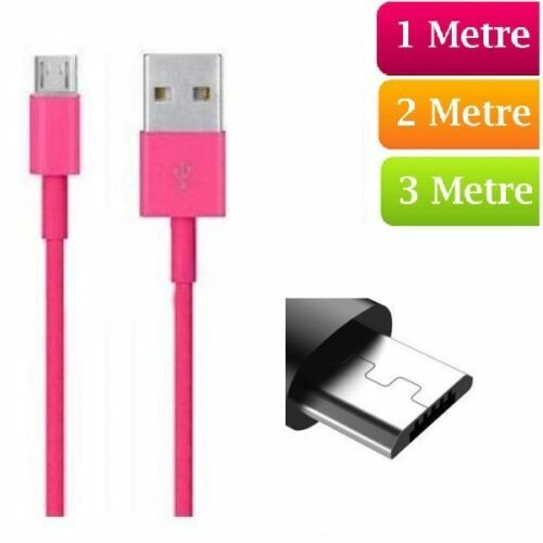 Long Micro USB Data Sync Charger Cable Lead For Samsung LG Android ...