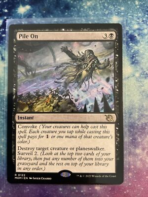 x1 Pile On MOM MTG 0122 RARE M/NM 1x | eBay