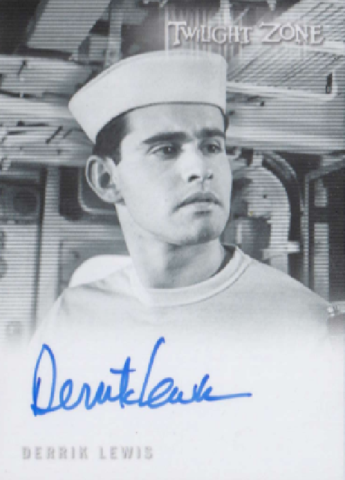 A-173 Derrick Lewis Signed Twilight Zone Trading Card | eBay