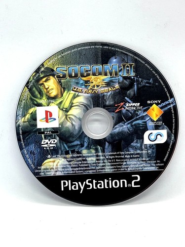 SOCOM US Navy Seals PS2 (game only) PAL ENGLISH TESTED & AUTHENTIC CD ...