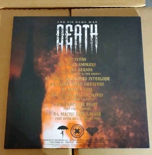Used Mickey Diamond - And His Name Was Death Liquor Color Vinyl Limited ...