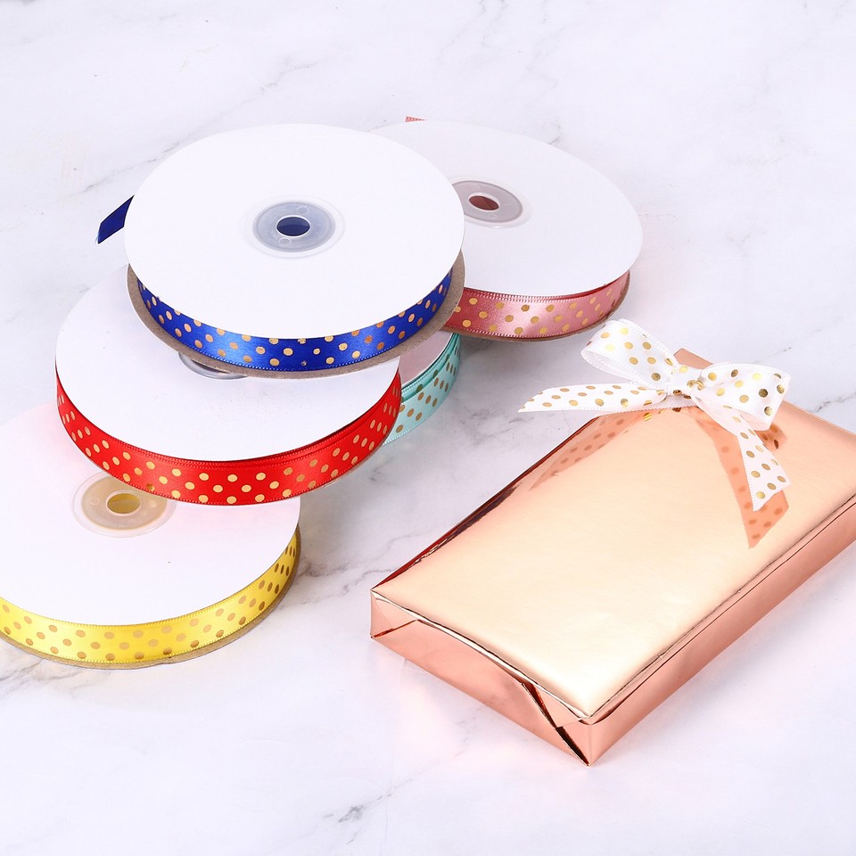 Grosgrain Ribbons 50 Yards 1 Inch Brown Ribbon Bow Decoration | eBay UK