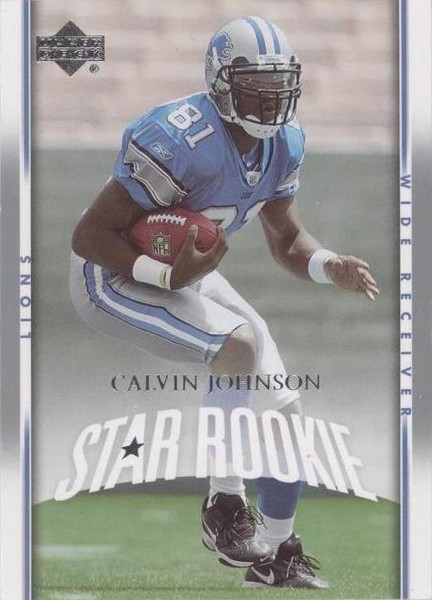 2007 Upper Deck - Star Rookie Target Exclusive #277 Calvin Johnson (RC ...
