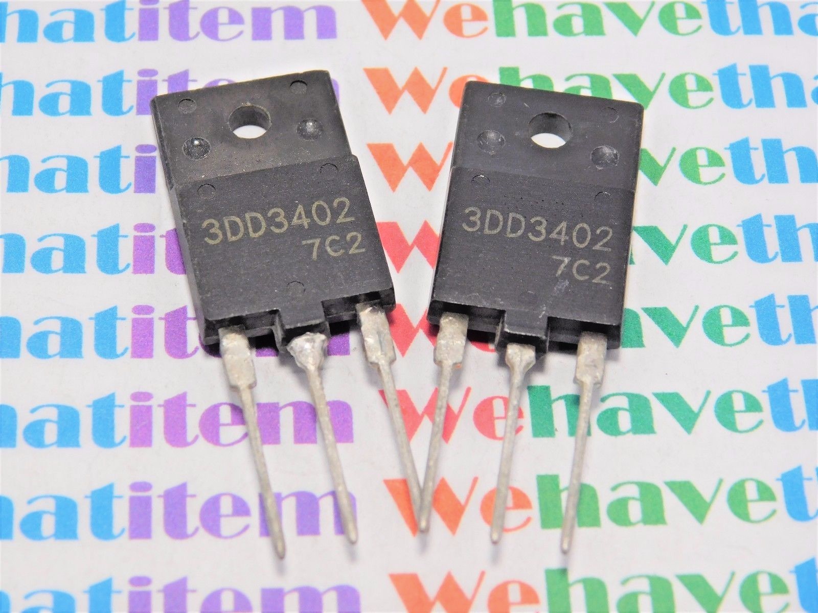 3DD3402 / D3402 / TRANSISTOR / TO3P / 2 PIECES / (qzty) | eBay