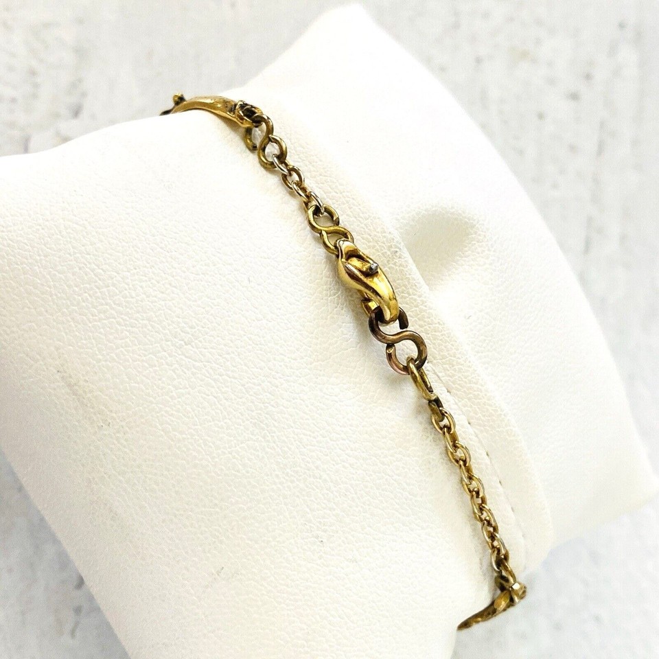 Gold P Bronze Jade Inlay Bracelet n Earrings Set Abstract Modernist ...