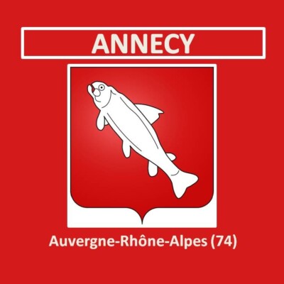 MAGNET - BLASON - ANNECY - AUVERGNE-RHONE-ALPES (74) - FRANCE | eBay