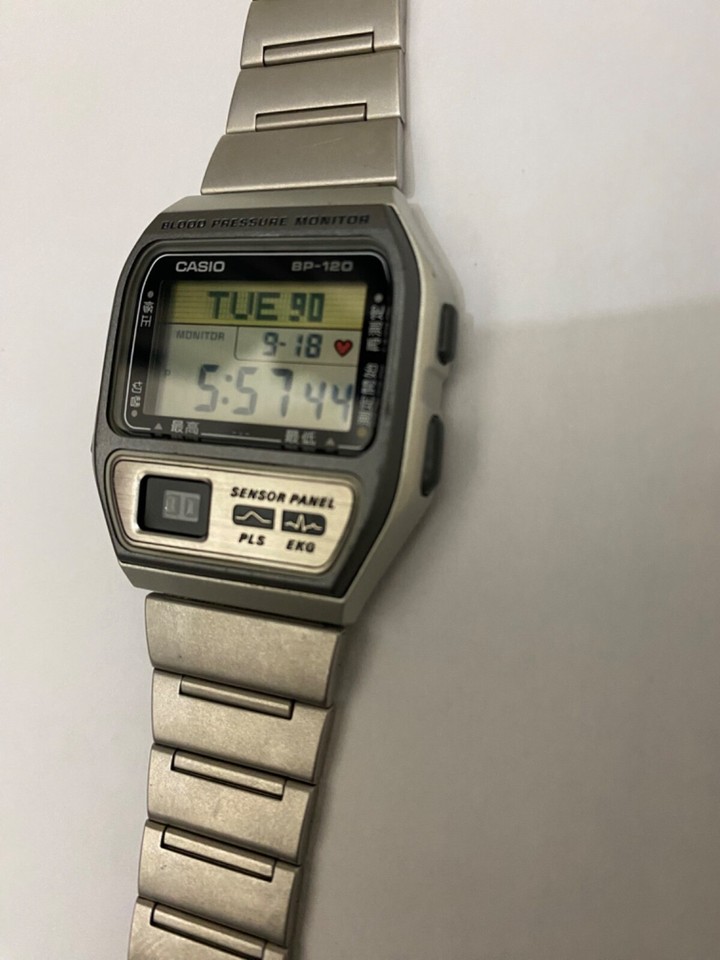 vintage Casio Bp-120-1101 blood pressure monitor | eBay