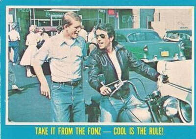 #15 Take It From The Fonz -- Cool Is The Rule! - 1976 O-Pee-Chee Happy ...