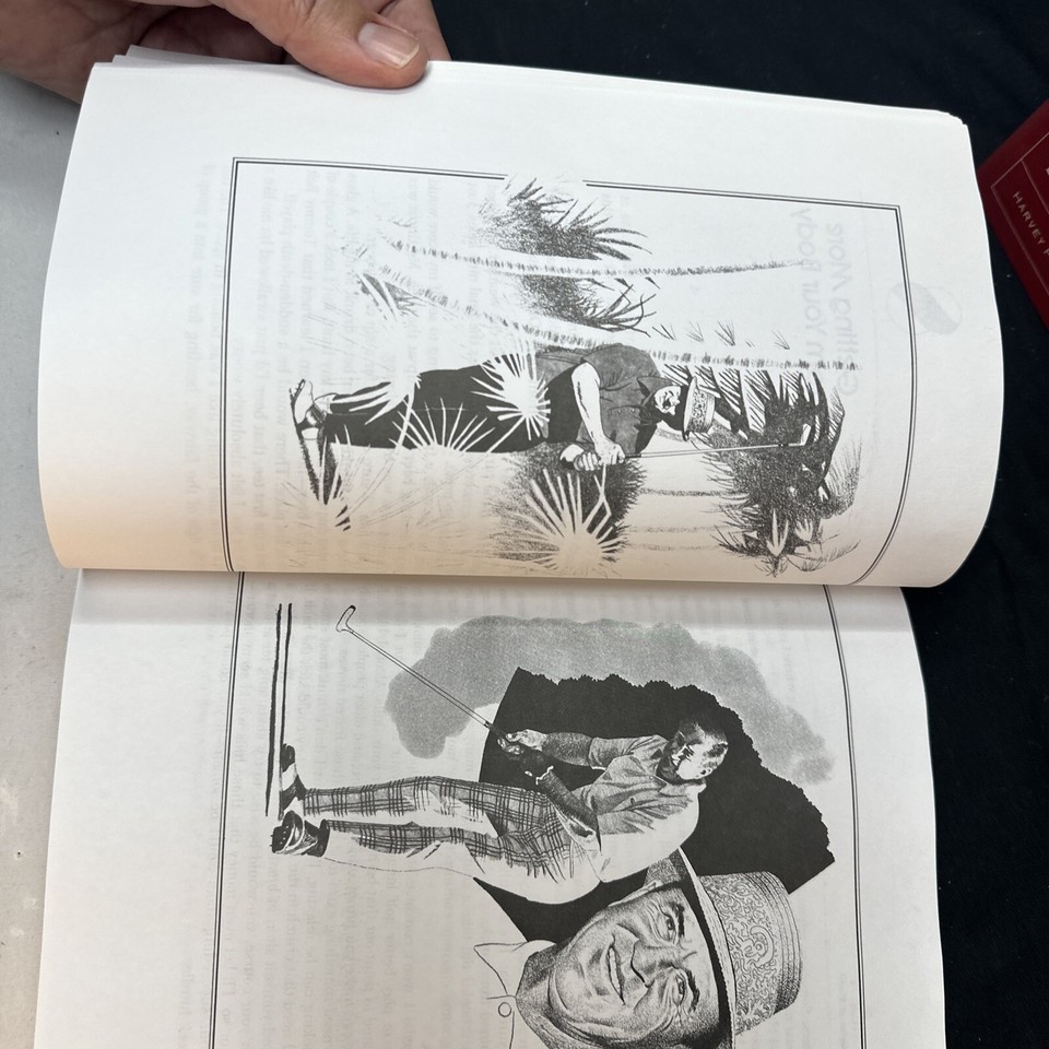 Lot of 2 Golf: Harvey Penick's Little Red Book Golf; Sam Snead Golf ...