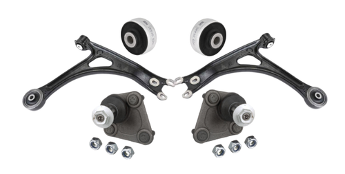 2 Front Control Arms + 2 Front Control Arm Bushings +2 Ball Joints for ...
