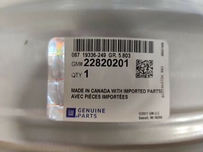 Genuine OEM GMC Chevy 22820201 Wheel (Rear or Spare) | eBay
