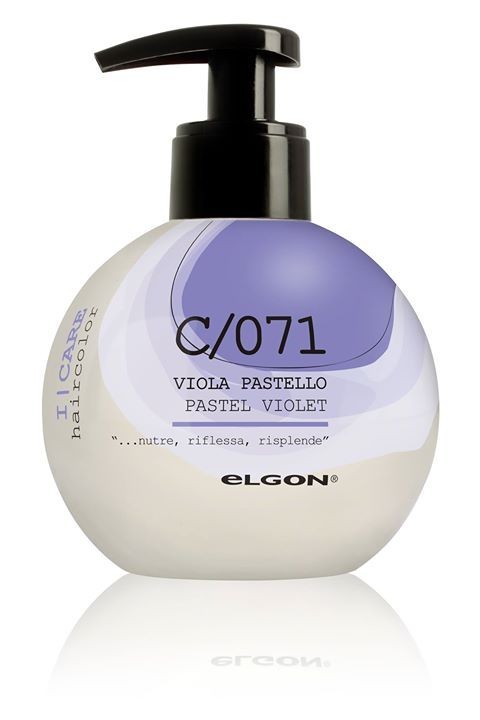 Elgon Haircolor I Care C/071 Pastel Violet Color Mask 200 Ml / 7 Oz. | eBay