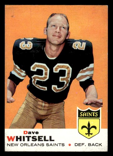 1969 Topps #14 Dave Whitsell - VG-VGEX *TedsCardShack* | eBay