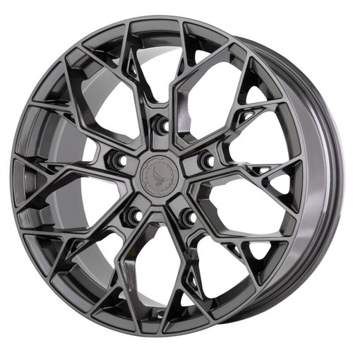 18" JBW VENOM-R DARK G/M GREY WHEELS+TYRES TO SUIT FORD TRANSIT CUSTOM ...