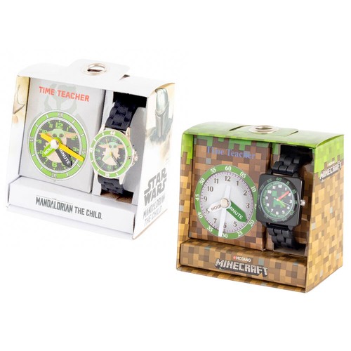 You Monkey Time Teacher Watches Value Pack - Mandalorian & Minecraft ...