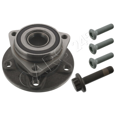 SWAG Wheel Bearing Kit Front Axle Fits AUDI A3 SEAT SKODA VW Golf ...