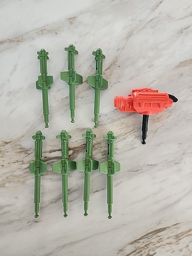 Vintage 1992 Hasbro GI Joe Headquarters Dual Launcher and 7 Missles | eBay