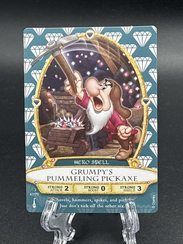 Sorcerers Of The Magic Kingdom Grumpy’s Pummeling Pickaxe (Retired Game ...