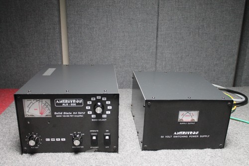 AMERITRON ALS-606 AMPLIFIER & POWER SUPPLY SET in very good condition ...