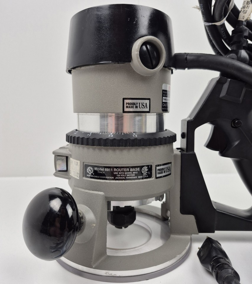 PORTER CABLE 6902, 6911 Base, Heavy-Duty 10A Router USA w/ 2 Wrenches ...