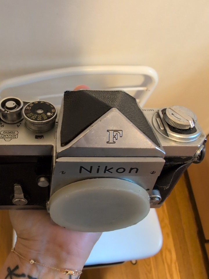 Nikon F Eye Level 35mm SLR Film Camera Body from Japan #6421932 | eBay