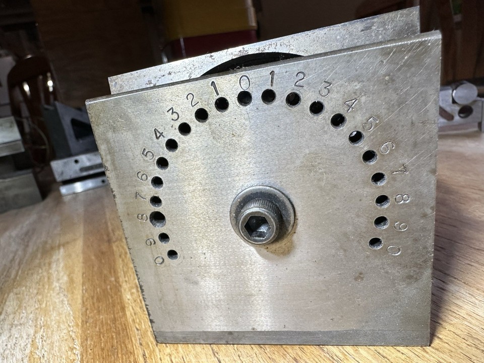 M. ARNOLDY Precision Adjustable Angle Plate / Tilting Toolmaker Fixture ...